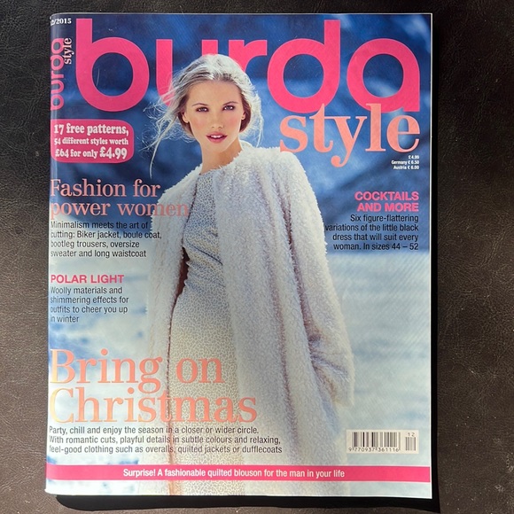 Other | Burda Style Magazine 12215 17 Patterns | Poshmark